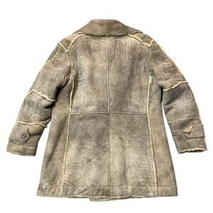 Diesel | Jackets & Coats | Diesel Gray Shearling Coat | Poshmark